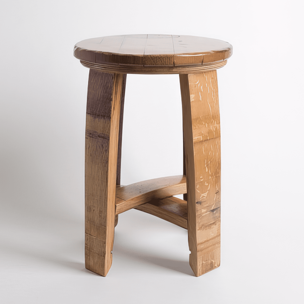 Guitar Stool -Chateau Latour Wine Crate | Alpine Wine Design