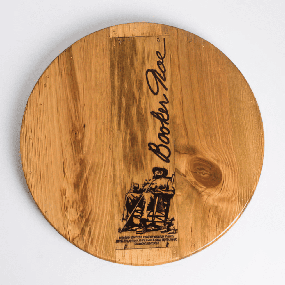 Booker Noe Bourbon Crate Lazy Susan | Alpine Wine Design