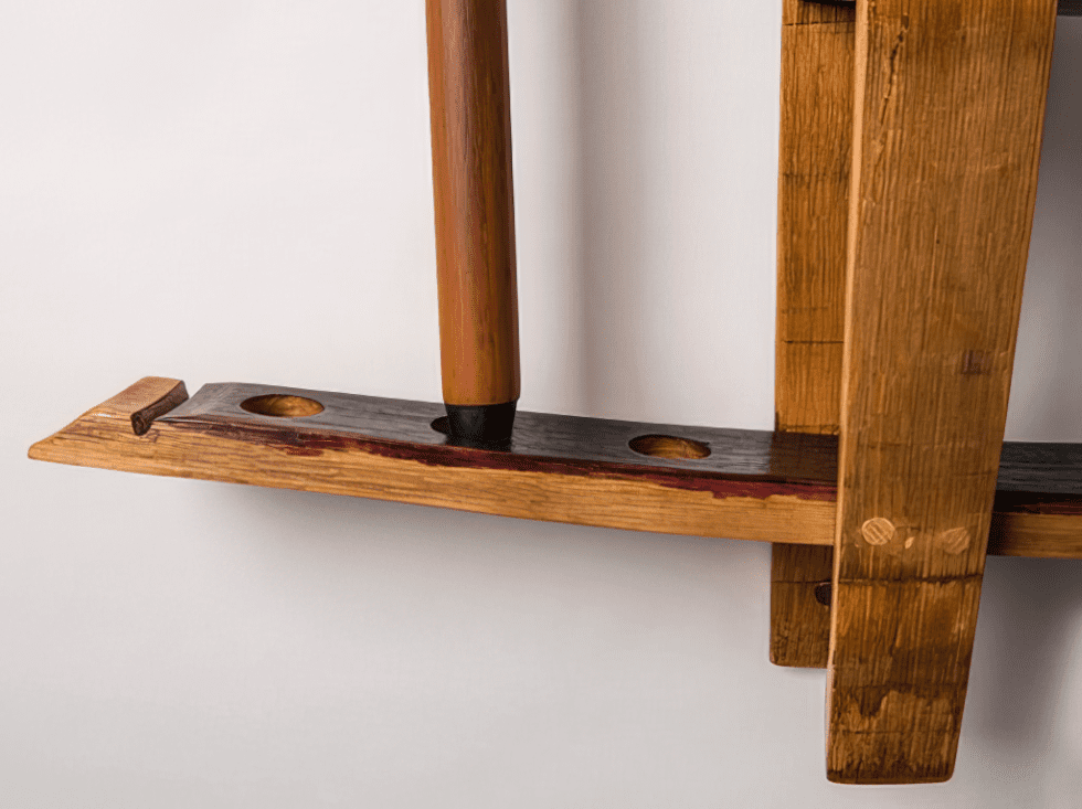 Napa Valley Pool Cue Wall Rack | Alpine Wine Design