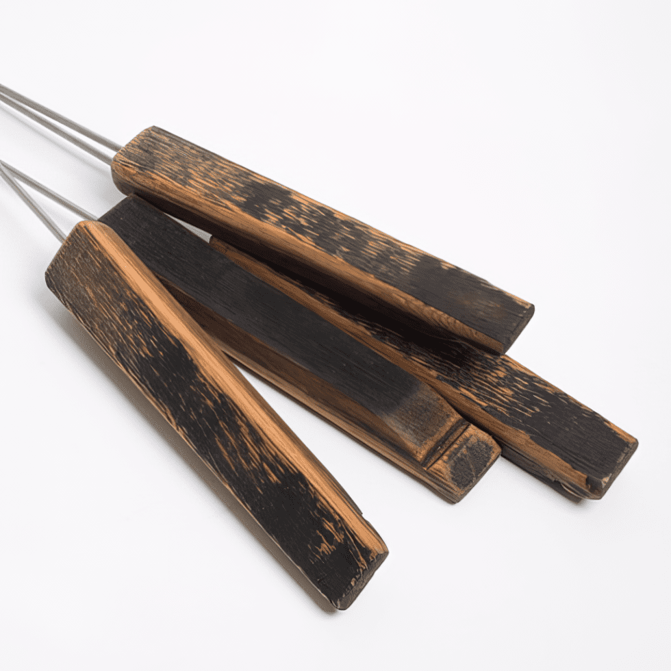 Bourbon Barrel S’more Sticks -Set of 4 | Alpine Wine Design