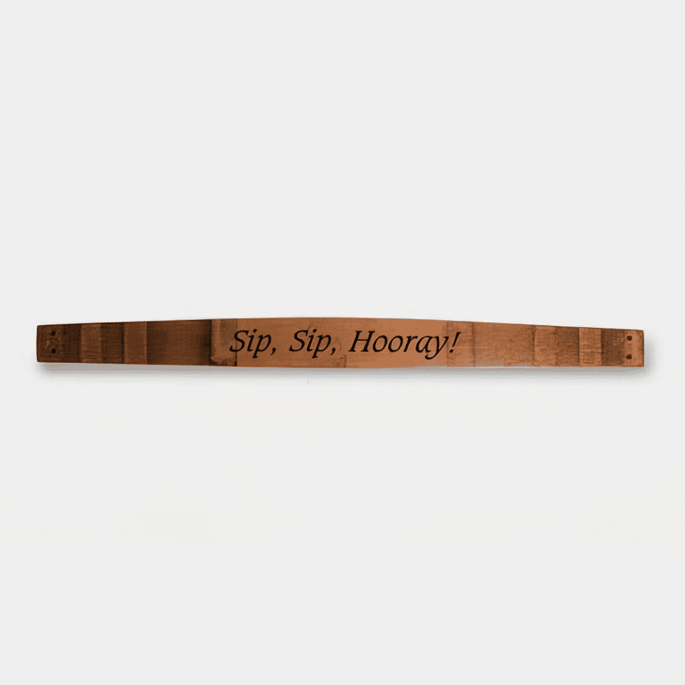 Sip, Sip, Hooray Sign | Alpine Wine Design