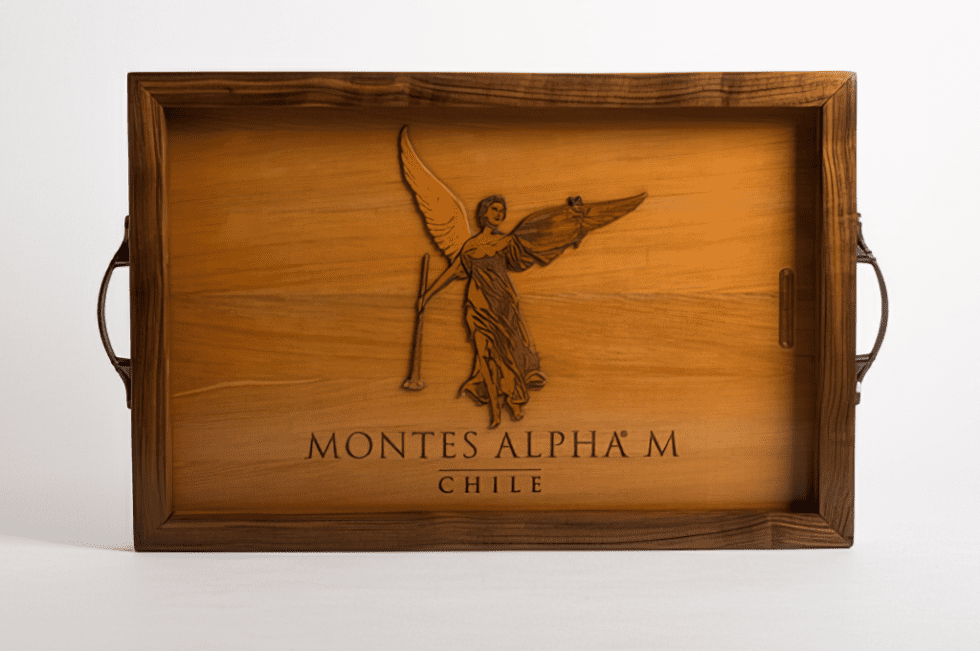 Montes Alpha Crate Tray | Alpine Wine Design