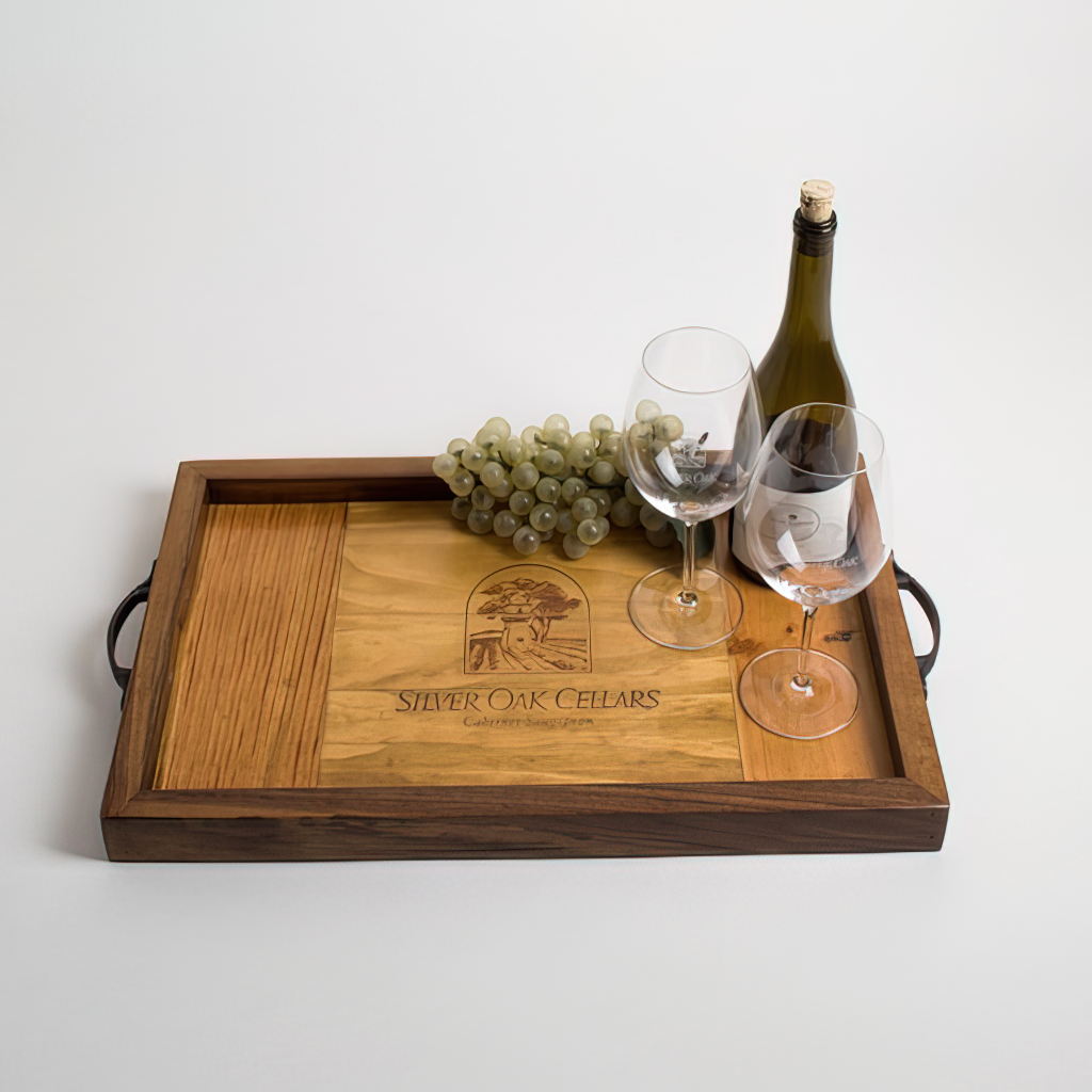 Silver Oak Crate Tray | Alpine Wine Design