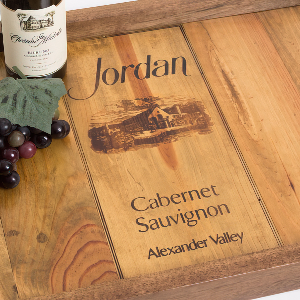 Jordan Wine Crate Tray | Alpine Wine Design