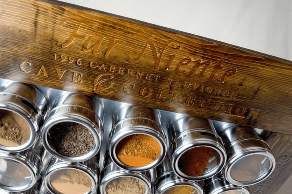 Wine Crate Spice Rack | Alpine Wine Design