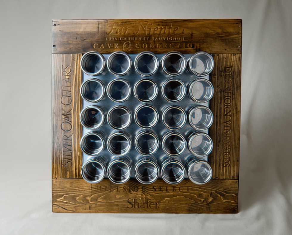 Wine Crate Spice Rack | Alpine Wine Design