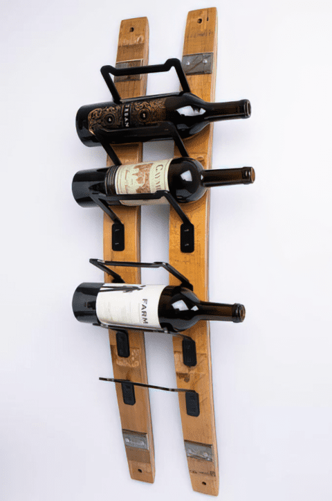 Barrel & Band Wall Wine Rack | Alpine Wine Design
