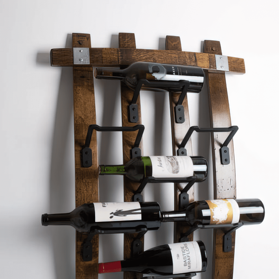 Barrel & Band Wall Wine Rack | Alpine Wine Design