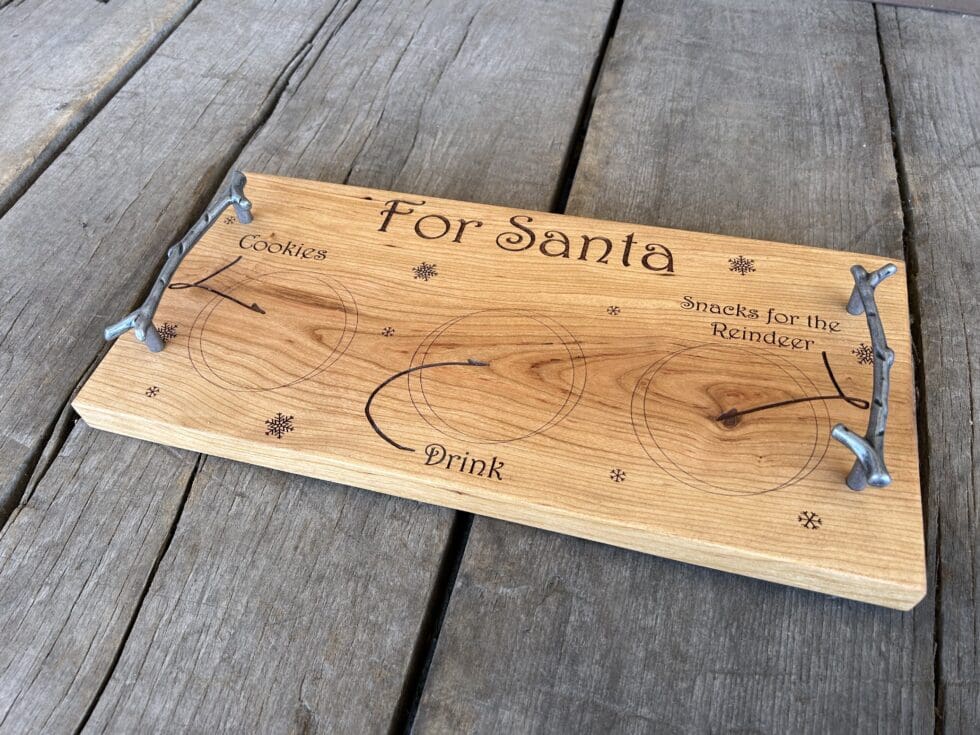 “For Santa” Holiday Treat Board | Alpine Wine Design