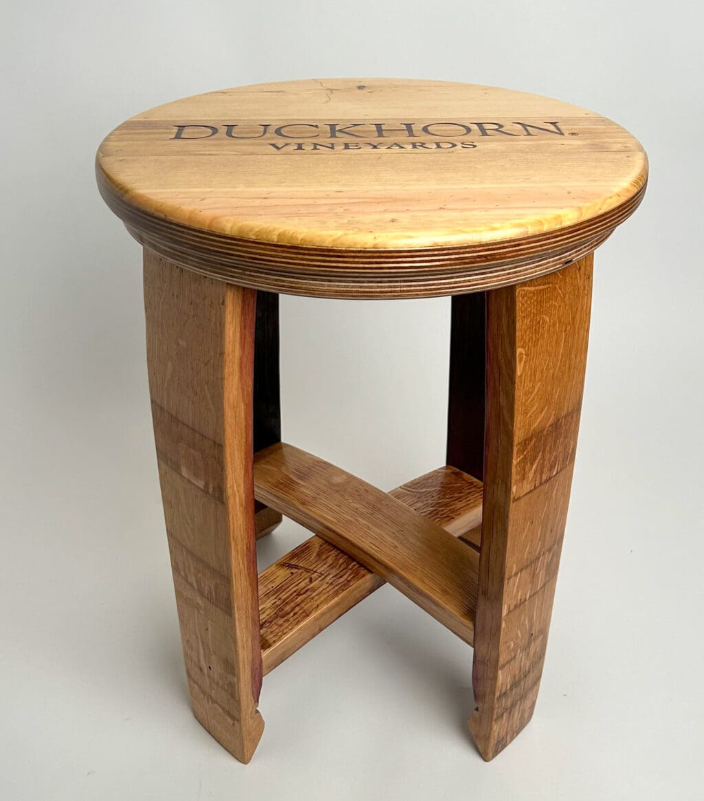 Guitar Stool -Duckhorn Crate Top | Alpine Wine Design