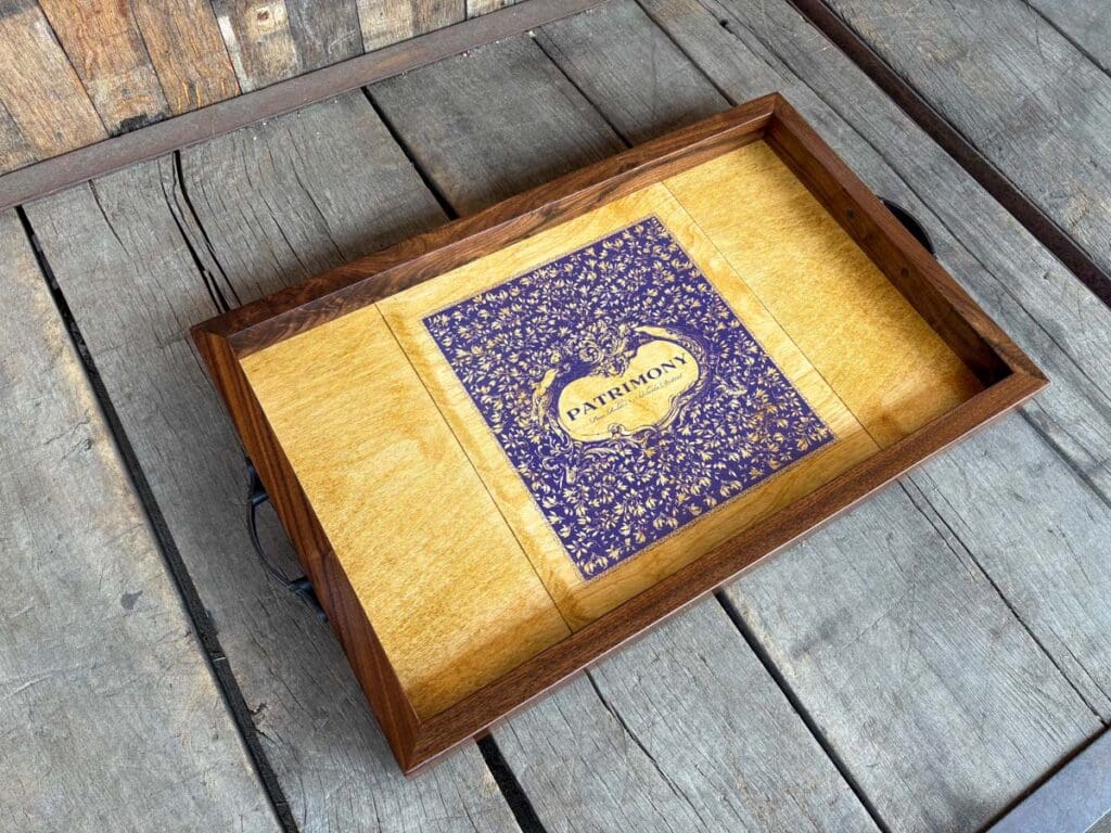 Patrimony Crate Tray | Alpine Wine Design